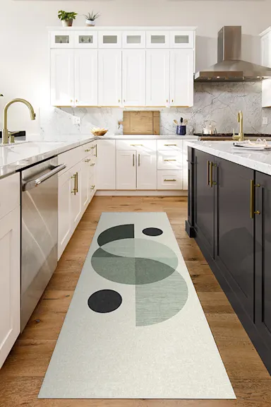 Nina Takesh Villette Sage Rug | Ruggable