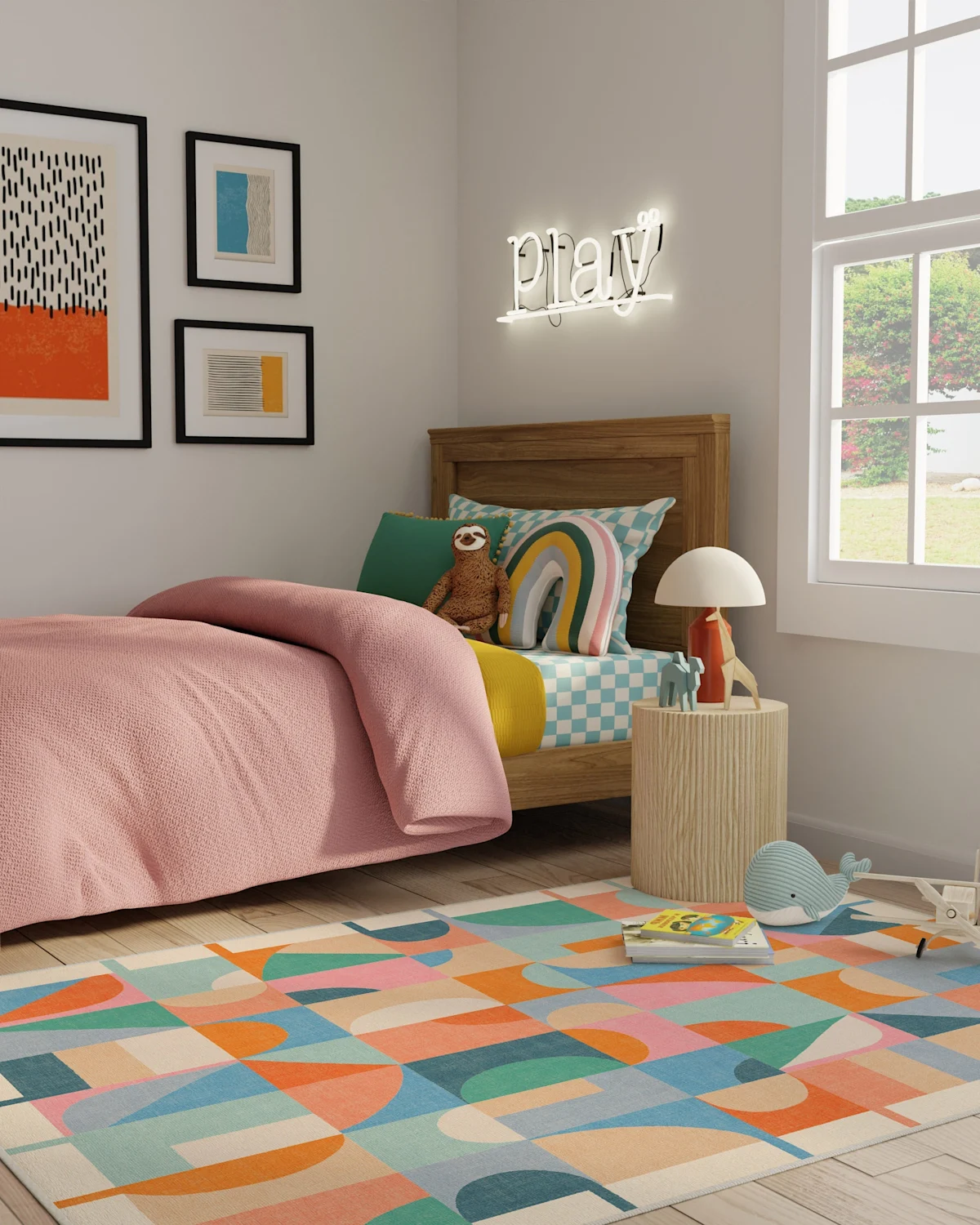 Jennie Multicolor Rug | Ruggable