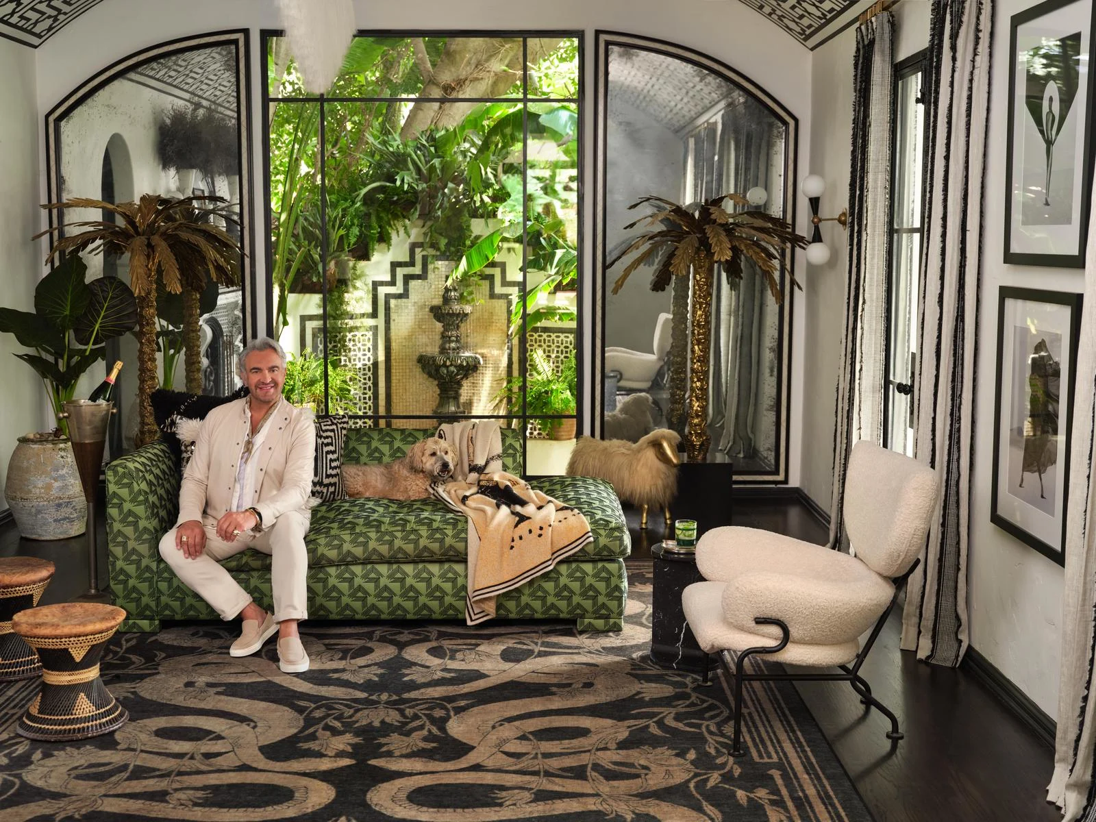 Decor Tips From Celebrity Designer Martyn Lawrence Bullard | Ruggable