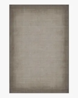 Aura Ombre Solid Ash Grey Rug | Ruggable