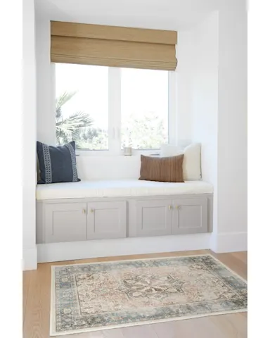 Kamran Coral Rug | Ruggable