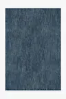 Outdoor Chunky Solid Blue Rug | Ruggable