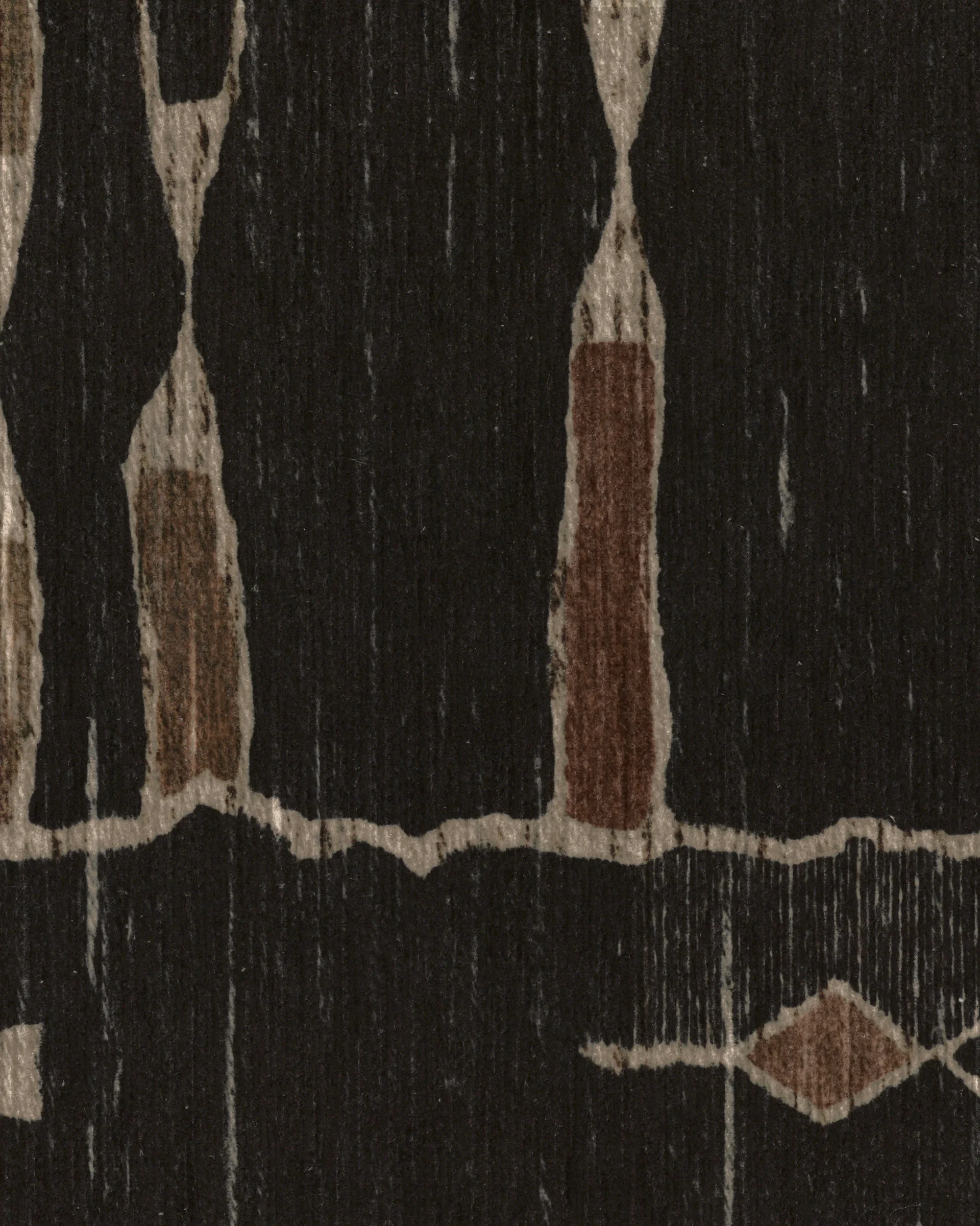 Architectural Digest Nisa Ink Black Tufted Rug | Ruggable