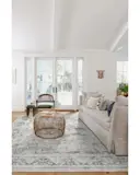 Sarrah Blue Quartz Rug | Ruggable