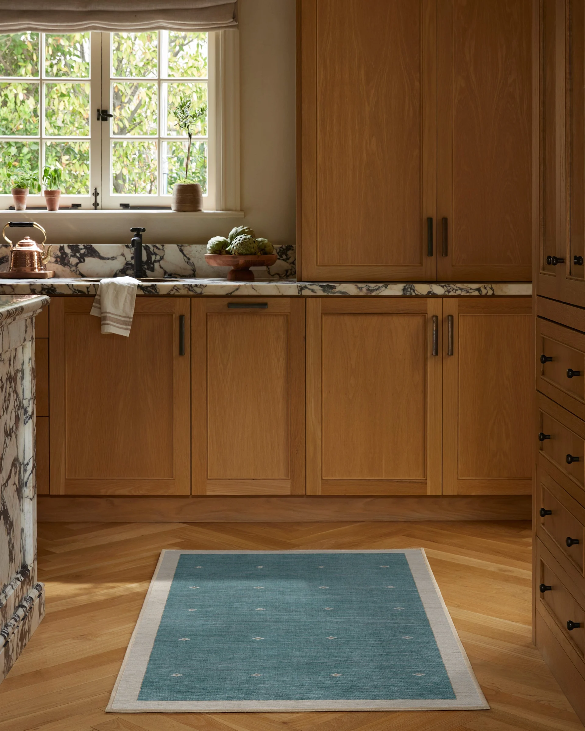 goop Luna Soft Teal Rug | Ruggable