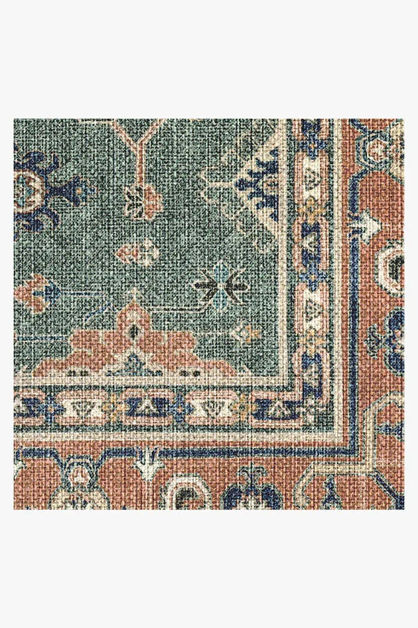 Outdoor Ranier Copper Sage Rug | Ruggable