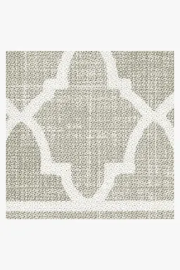 Outdoor Varia Trellis Stone Rug | Ruggable