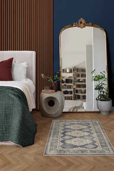 Maxine Dusk Blue Rug | Ruggable