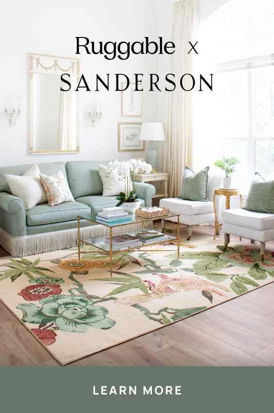 Ruggable x Sanderson | Washable Rugs | Ruggable