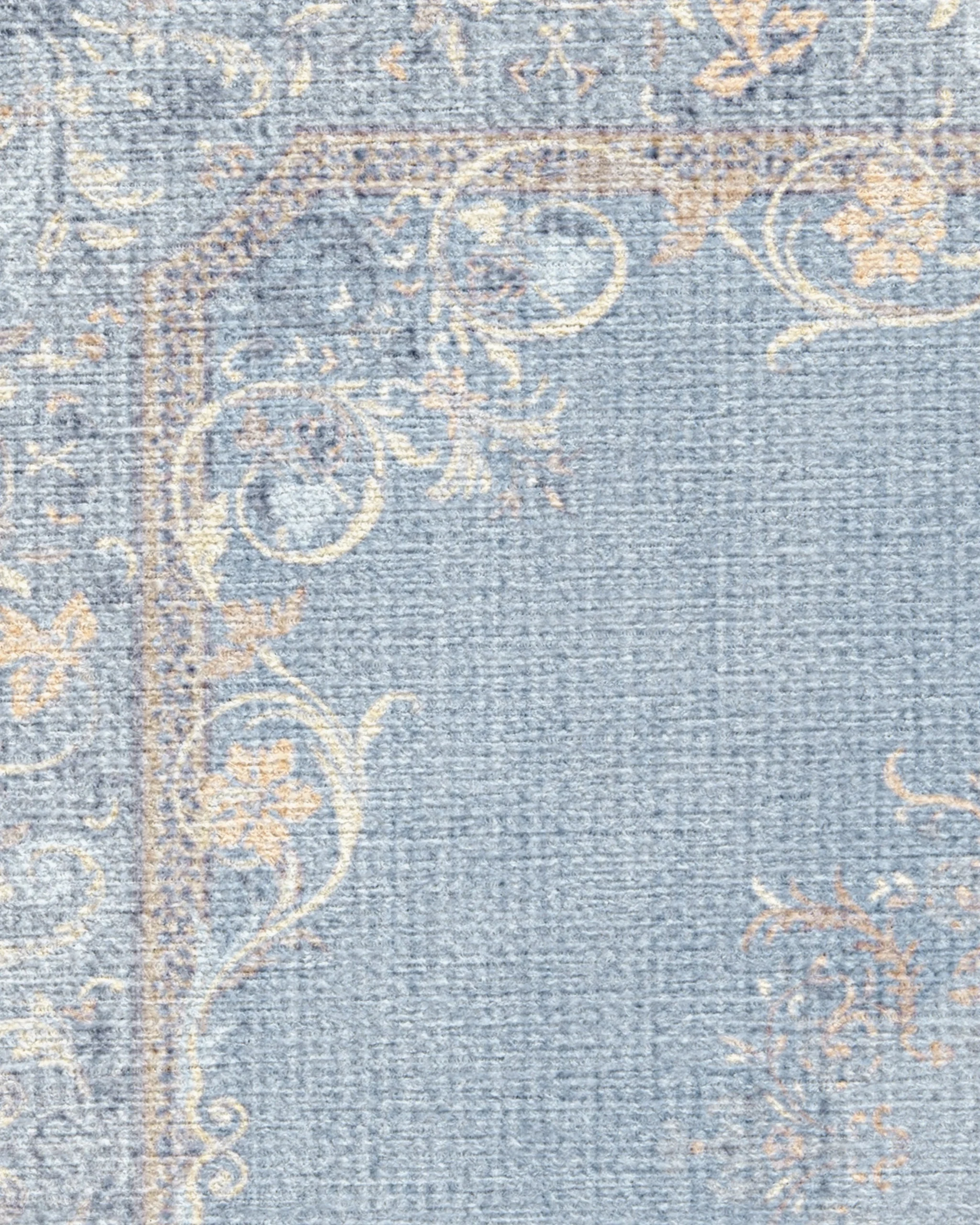 Bridgerton Lady Whistledown Soft Blue Rug | Ruggable
