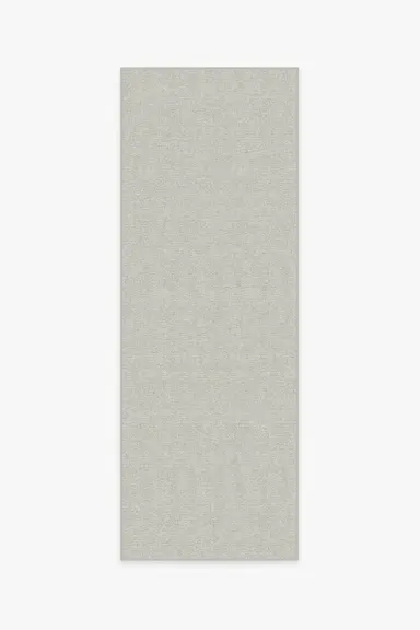 Heathered Solid Dove Grey Rug | Ruggable