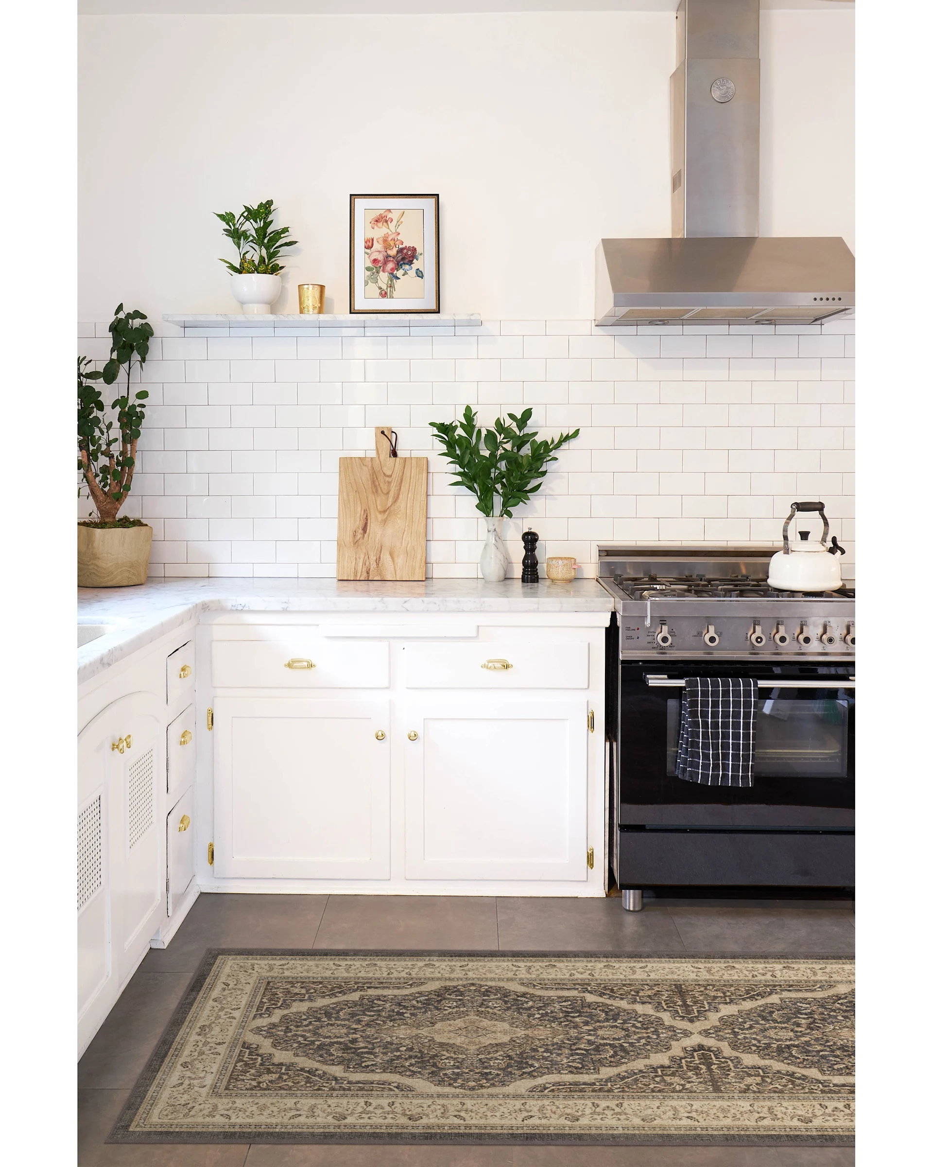 Adeline Dark Wood Rug | Ruggable