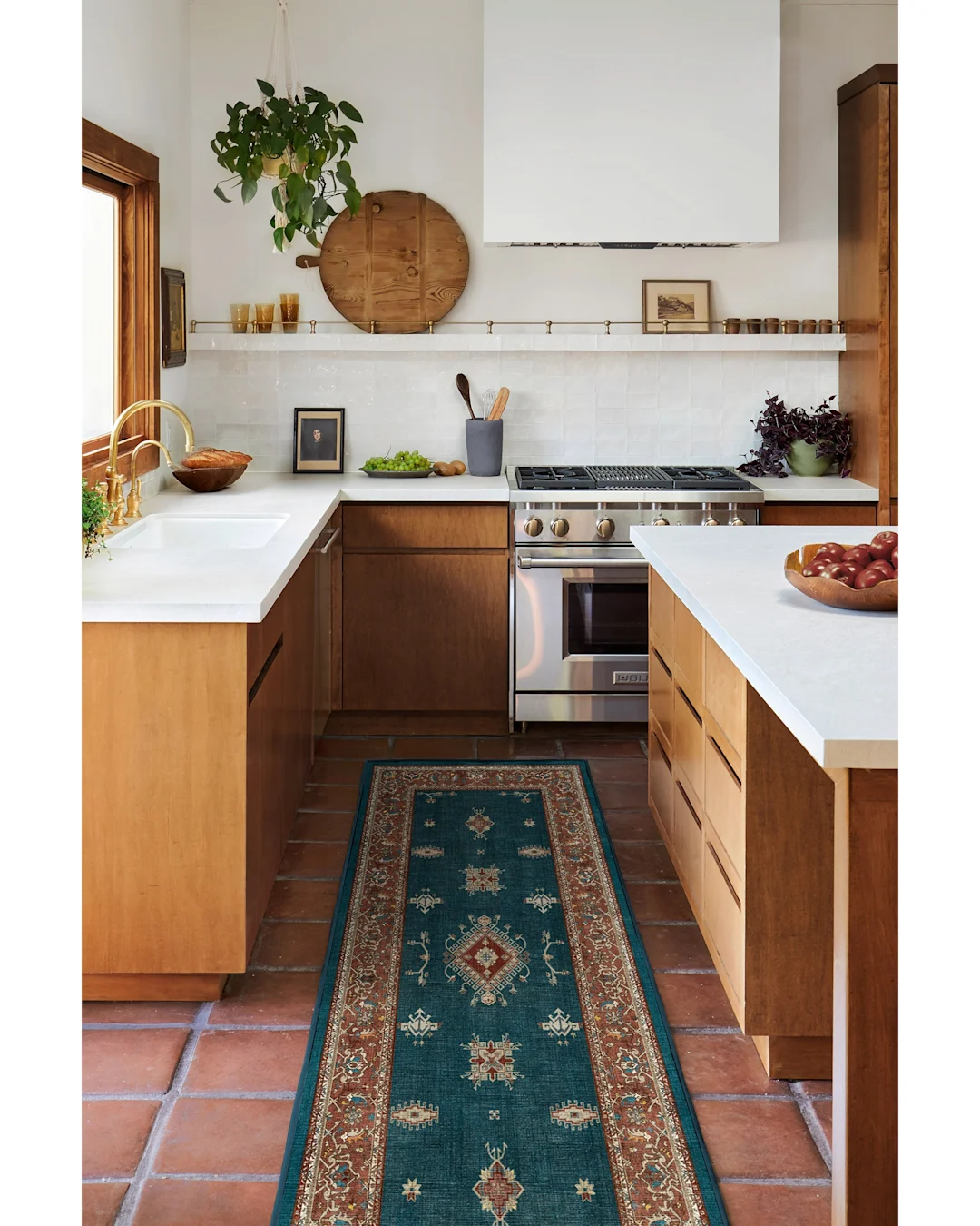 Verena Teal Blue Rug | Ruggable