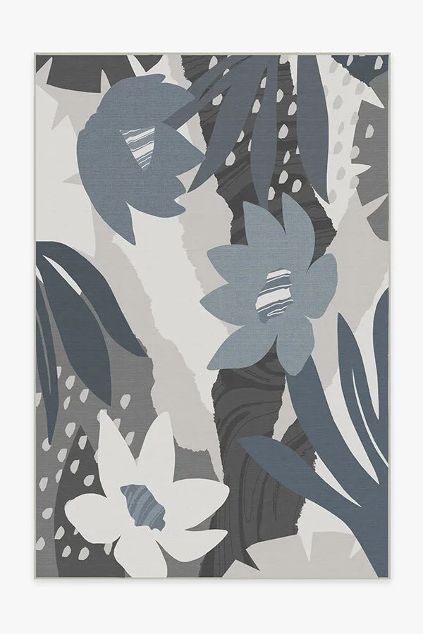 Outdoor Arcadia Steel Blue Rug | Ruggable