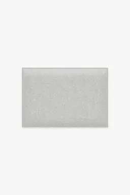 Solid Light Grey Bath Mat | Ruggable