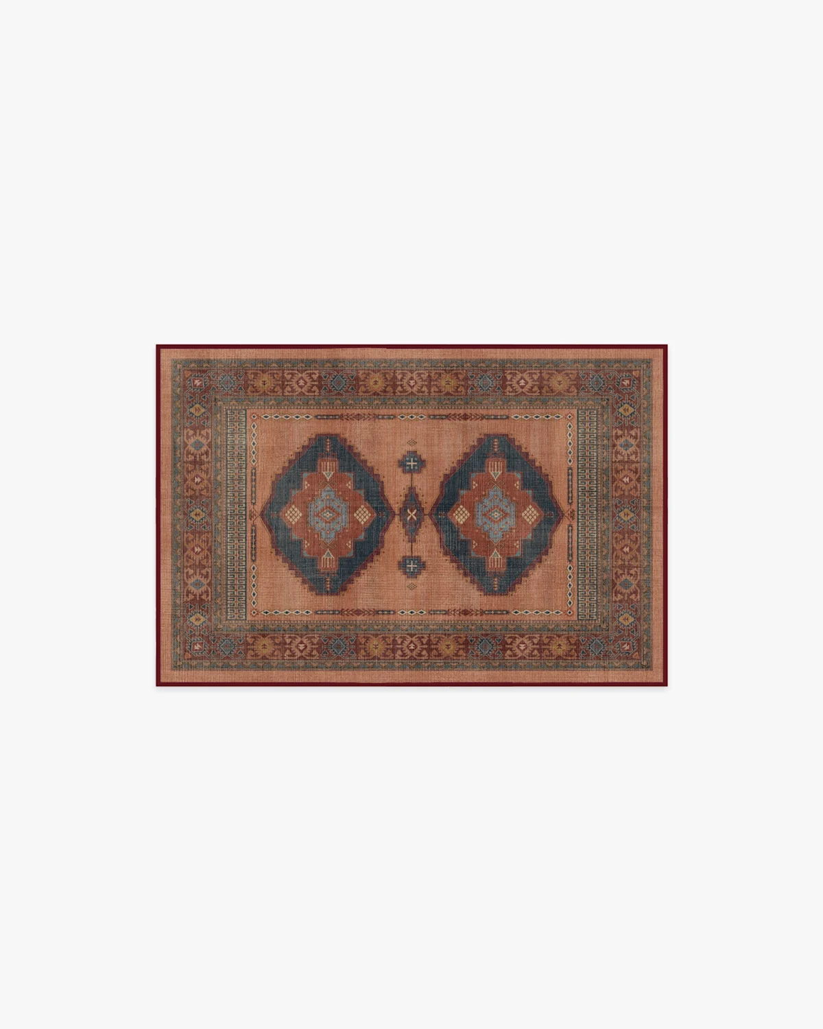 Marcela Copper Coral Rug | Ruggable