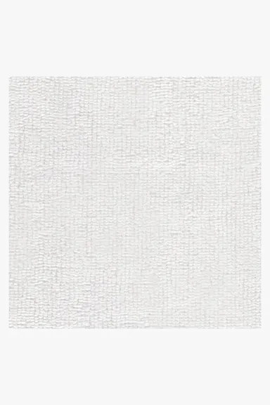 Solid White Bath Mat | Ruggable