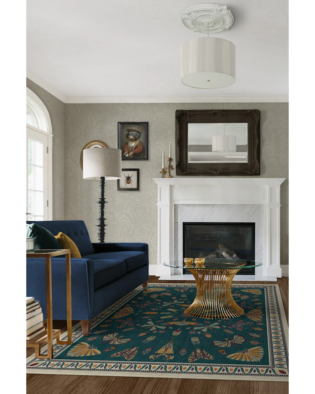 Iris Apfel Flutterby Rug | Ruggable