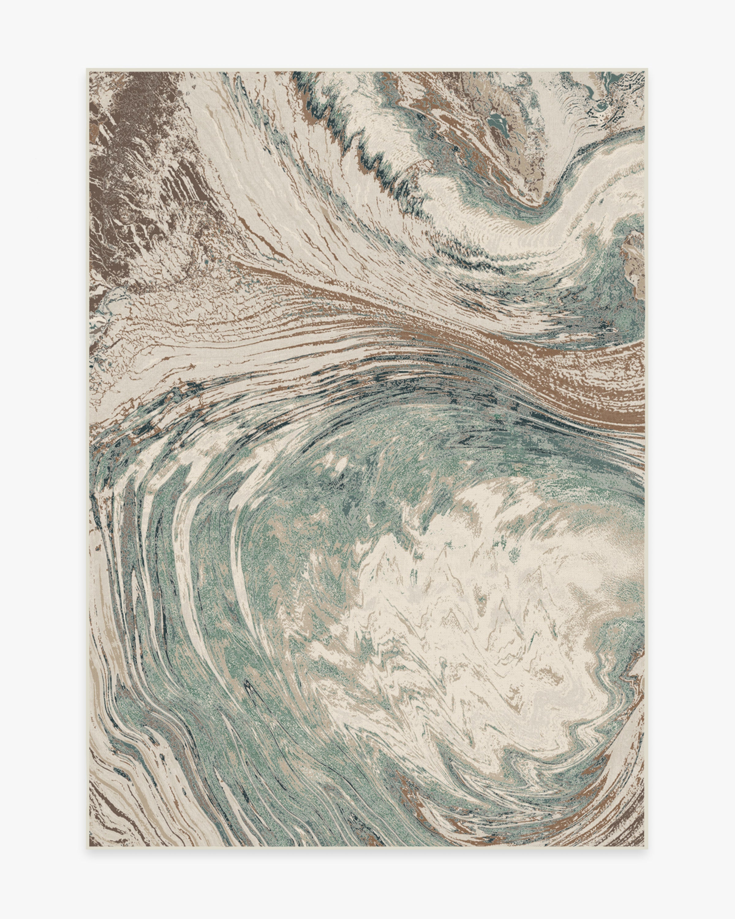 Malaspina Natural Sage Rug | Ruggable