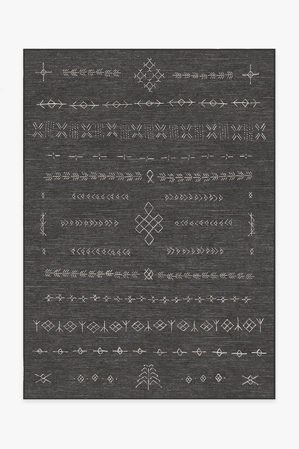 Astrid Soft Black Rug