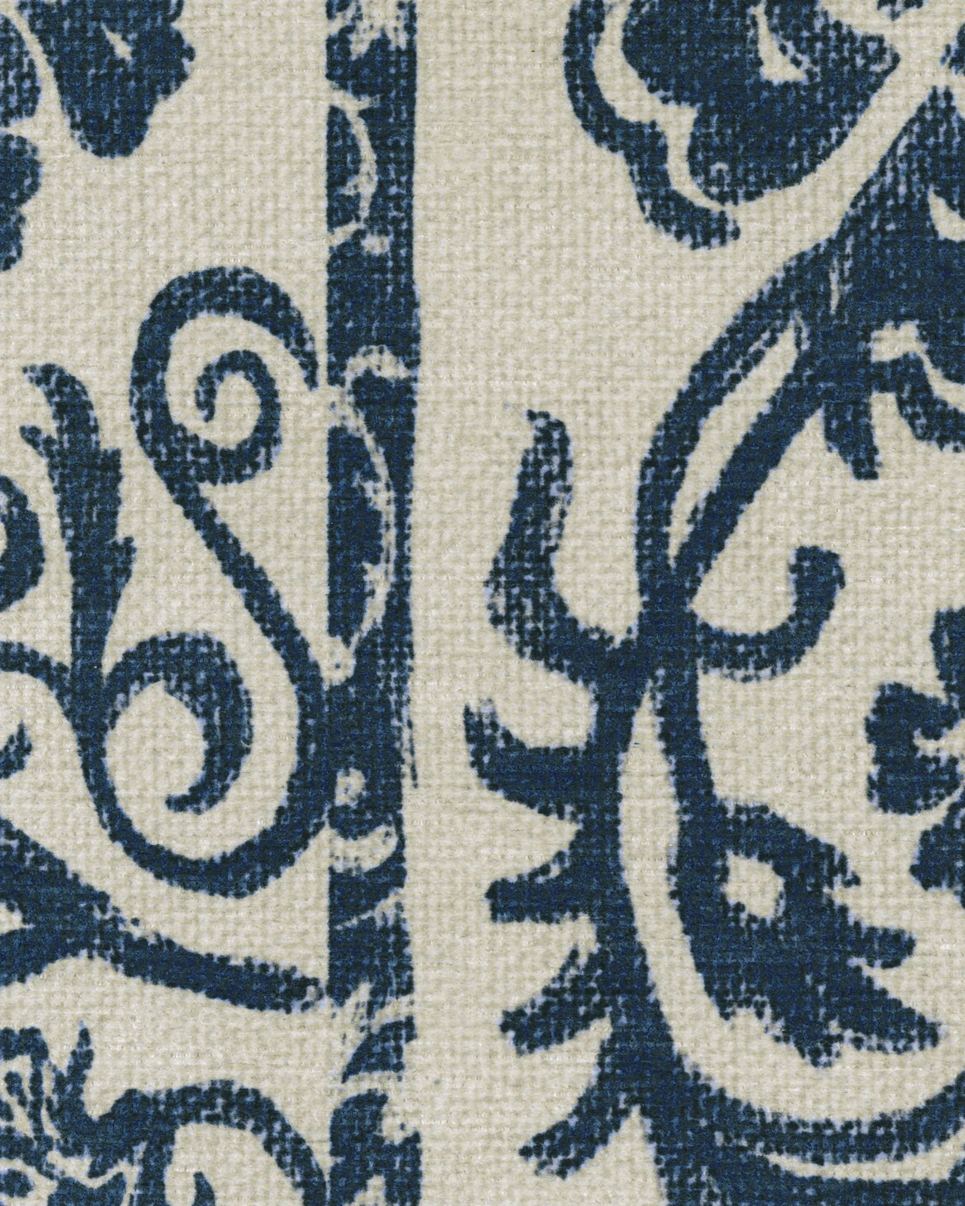 Delphina Delft Blue Tufted Rug | Ruggable