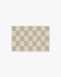 Jaque Checkered Stone Rug | Ruggable