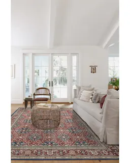 Alessia Royal Red Rug | Ruggable