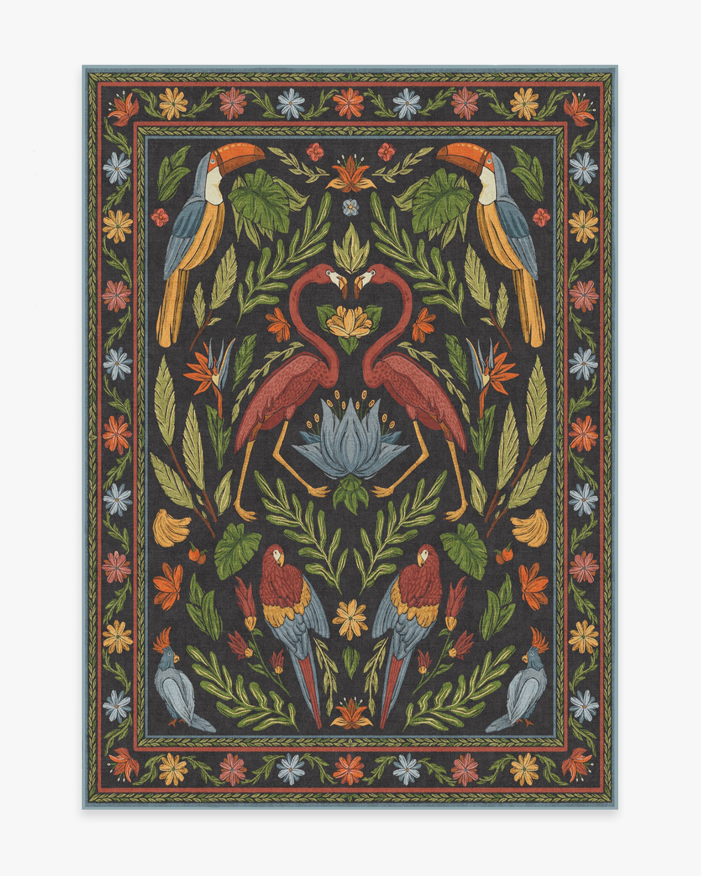 Iris Apfel Birds Of A Feather Tufted Rug | Ruggable