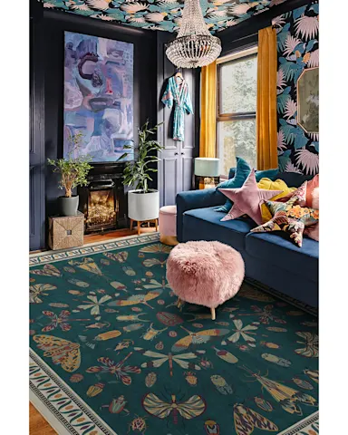 Iris Apfel Flutterby Rug | Ruggable