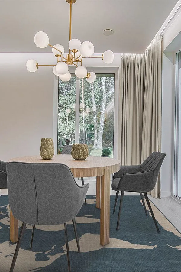 World Map Blue Rug | Ruggable