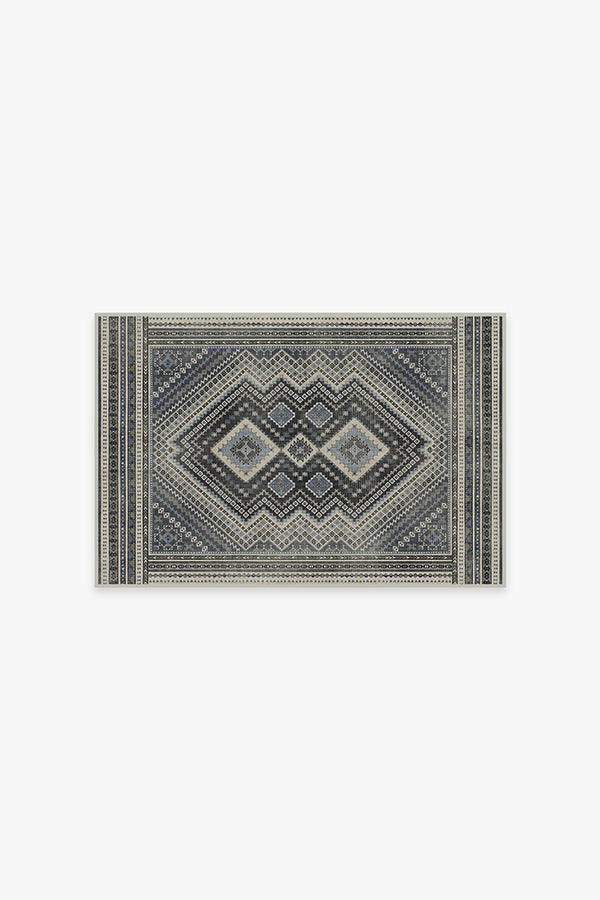Kaden Steel Blue Rug | Ruggable