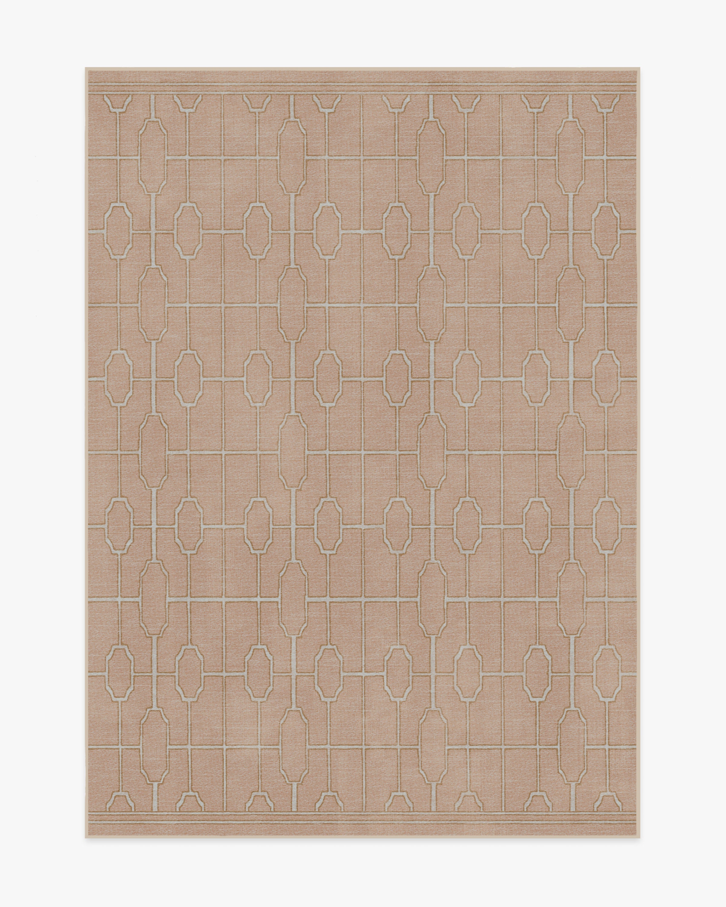 The Hiltons Diana Spalier Roségold Teppich | Ruggable