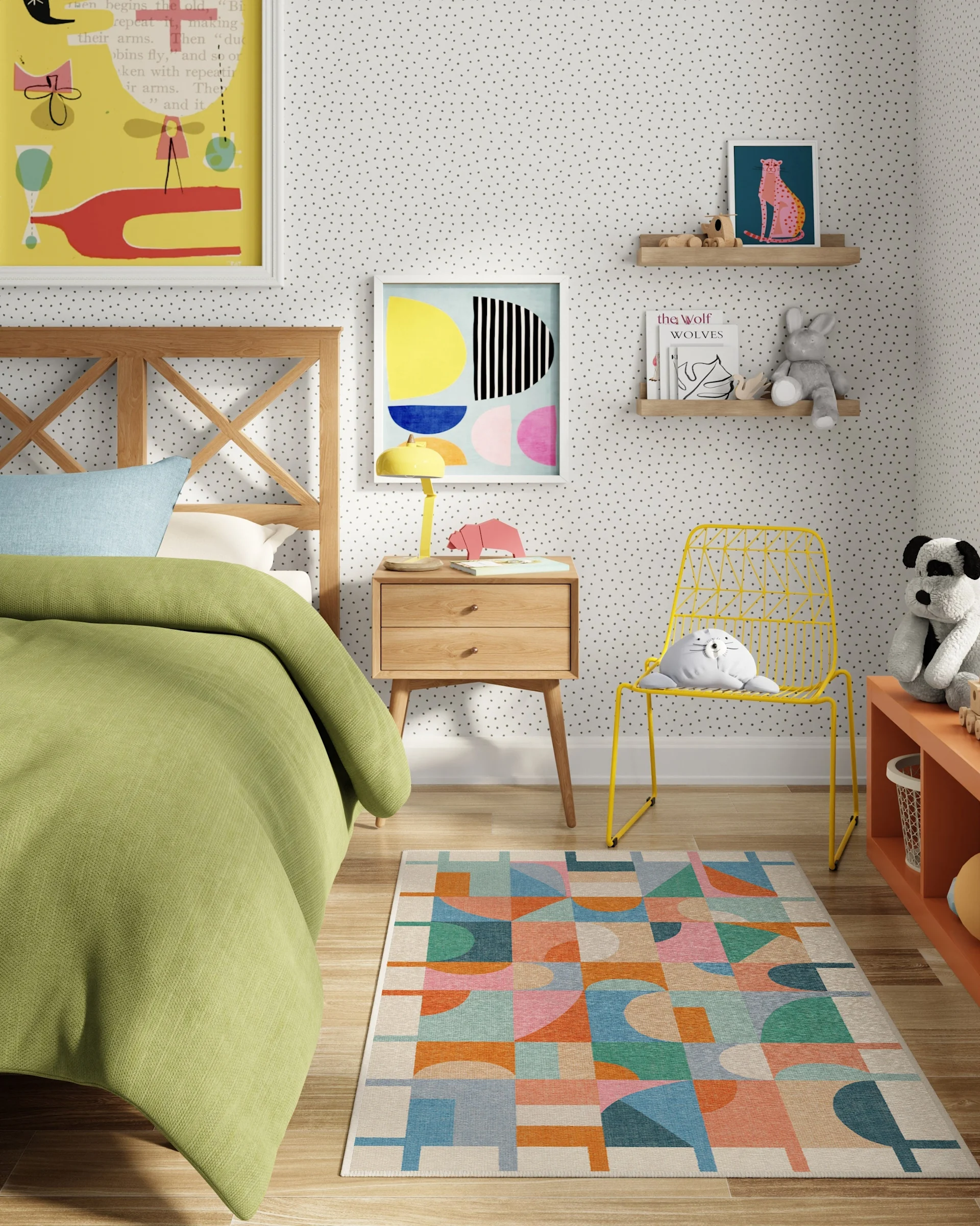 Jennie Multicolor Rug | Ruggable