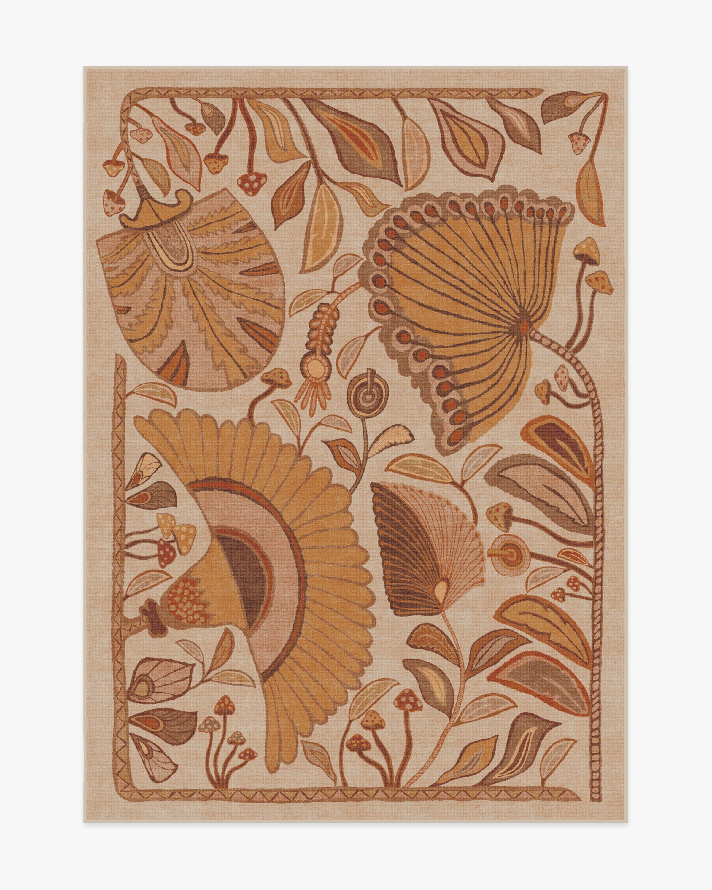Justina Blakeney Alice Mellow Yellow Rug | Ruggable