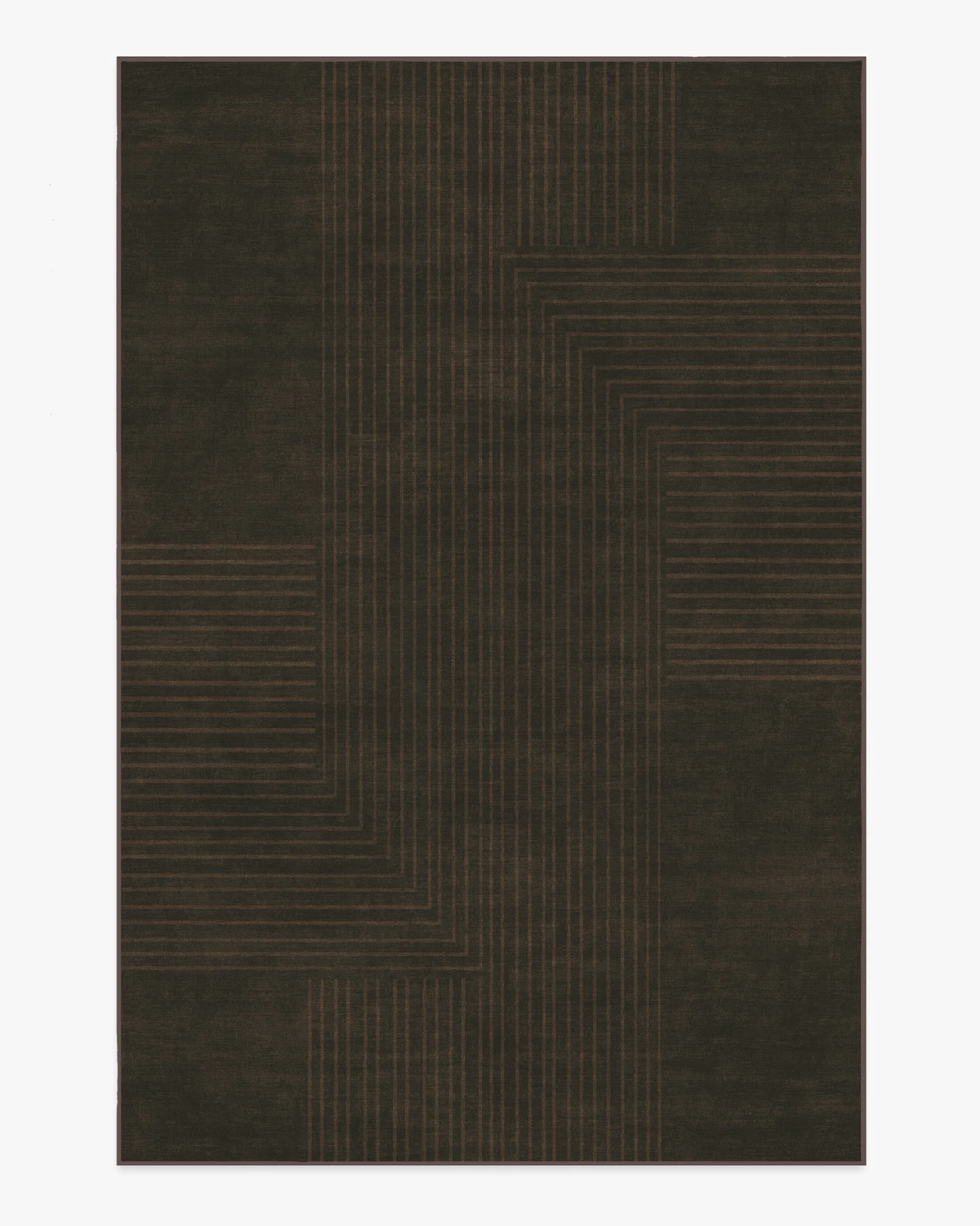 The Hiltons Bel Air Dark Chocolate Rug | Ruggable