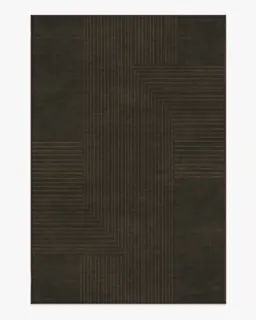 The Hiltons Bel Air Dark Chocolate Rug | Ruggable