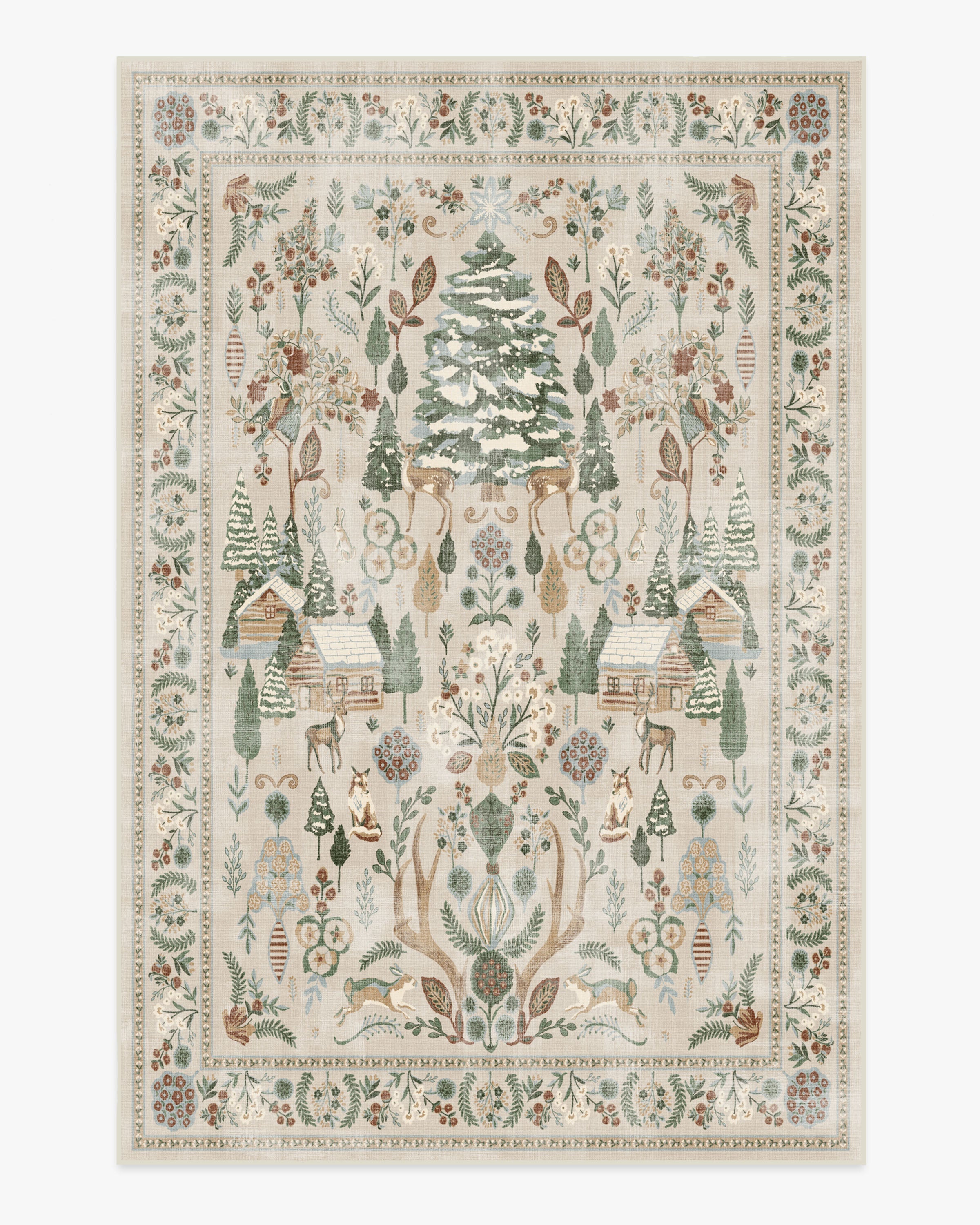 Juniper Neutral Multicolour Rug | Ruggable
