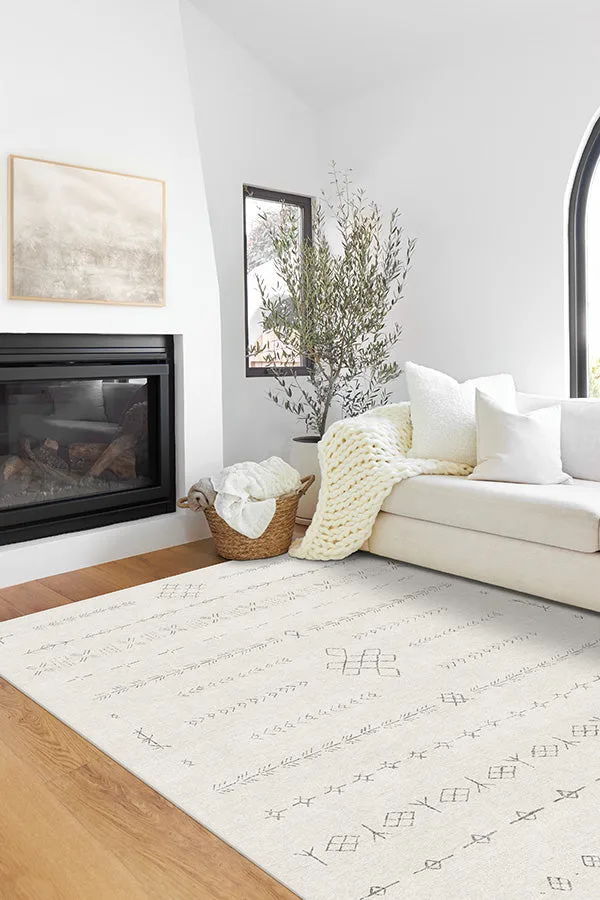 Cream & Ivory Rugs | Cream Washable Rugs | Ruggable