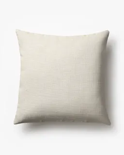 Ivory Woven Throw Pillow with Insert | Ruggable