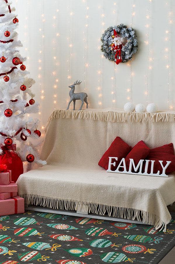 Festive Garland Multicolor Rug