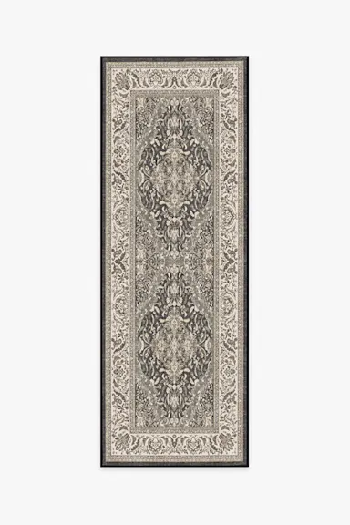 Outdoor Allura Dark Wood Rug | Ruggable