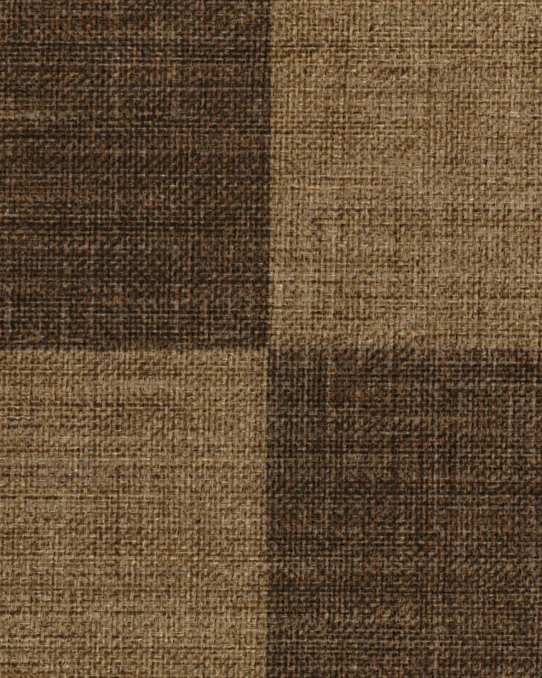 Architectural Digest Yates Check Brown Re-Jute Rug | Ruggable