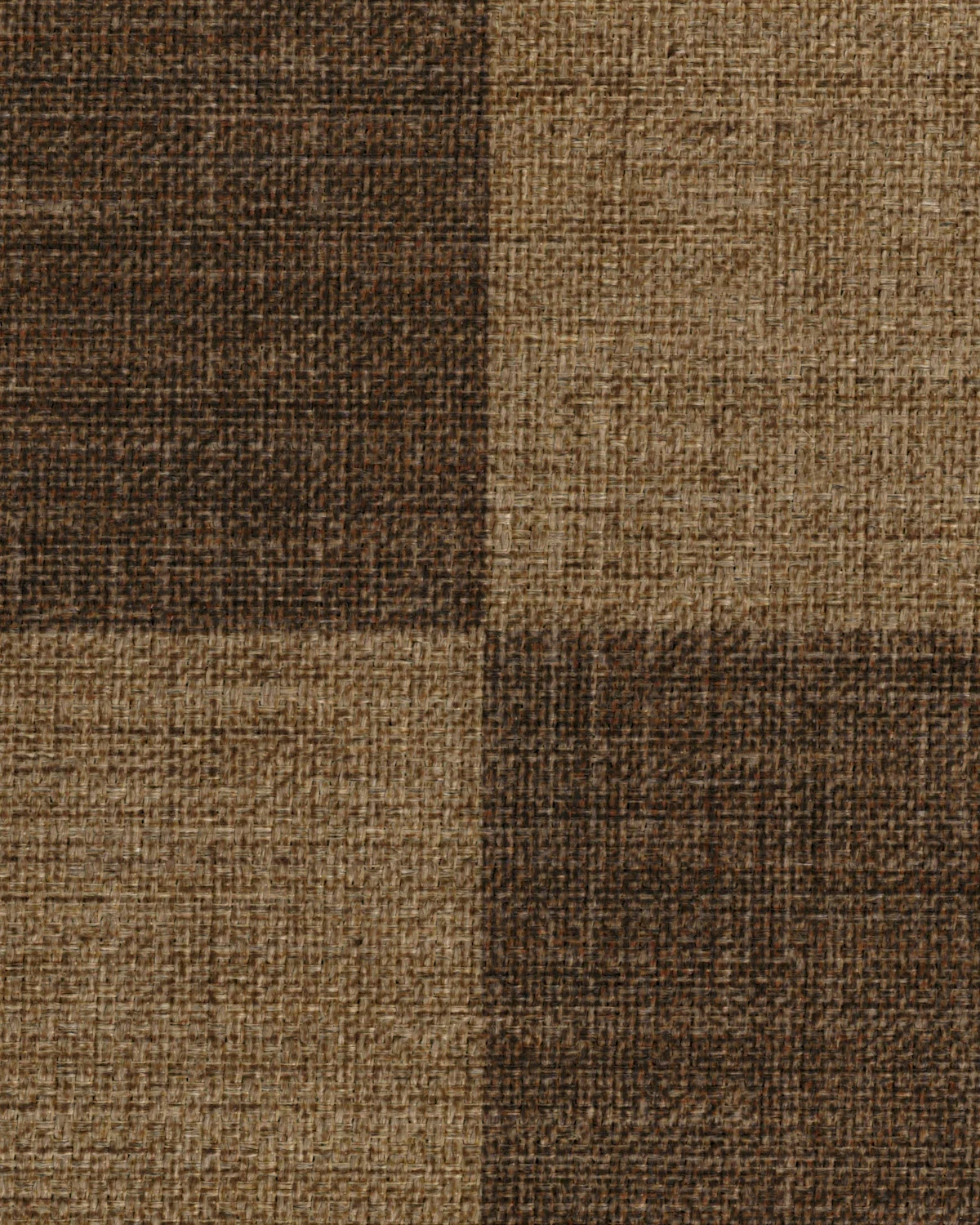 Architectural Digest Yates Check Brown Re-Jute Rug | Ruggable