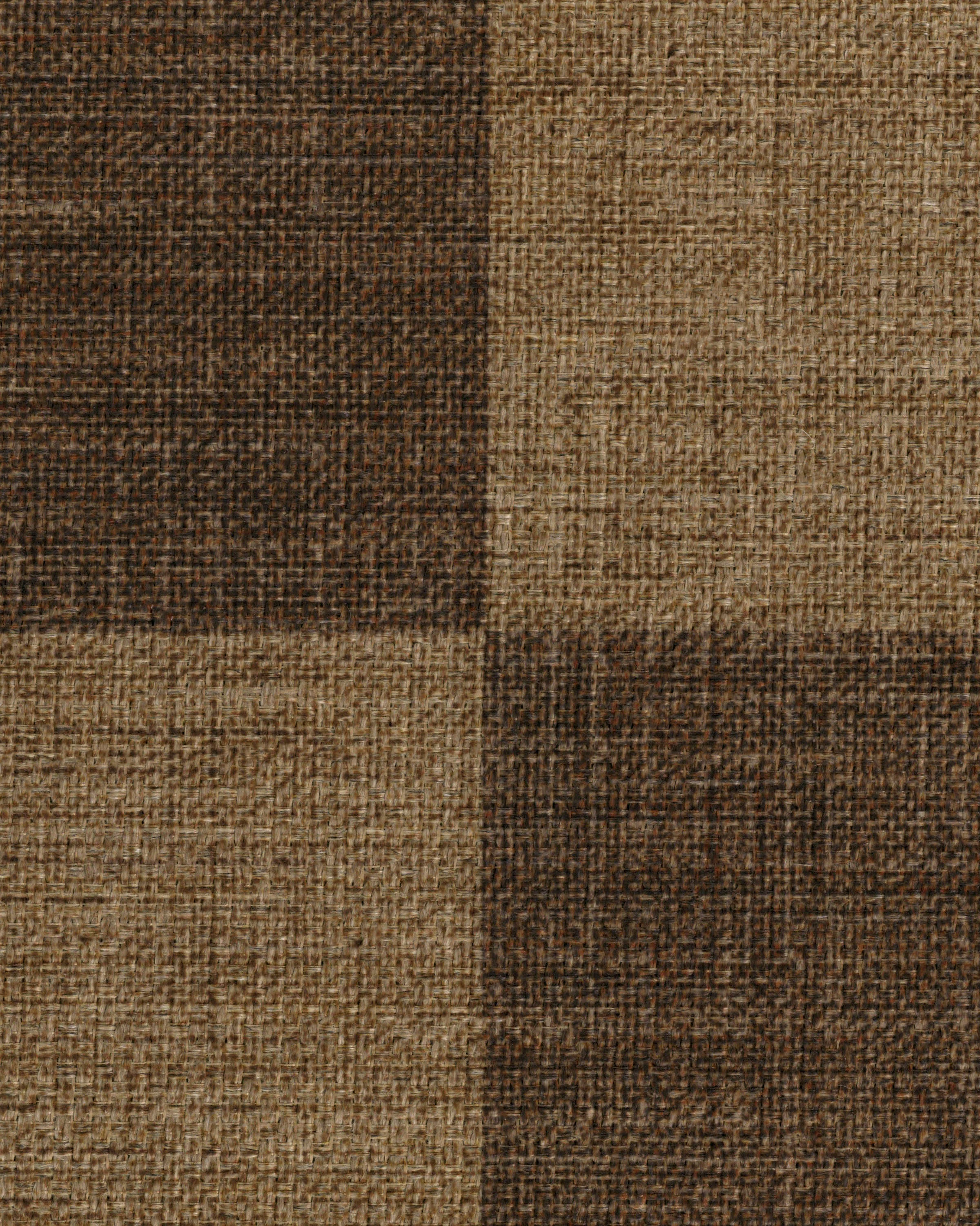 Architectural Digest Yates Check Brown Re-Jute Rug | Ruggable