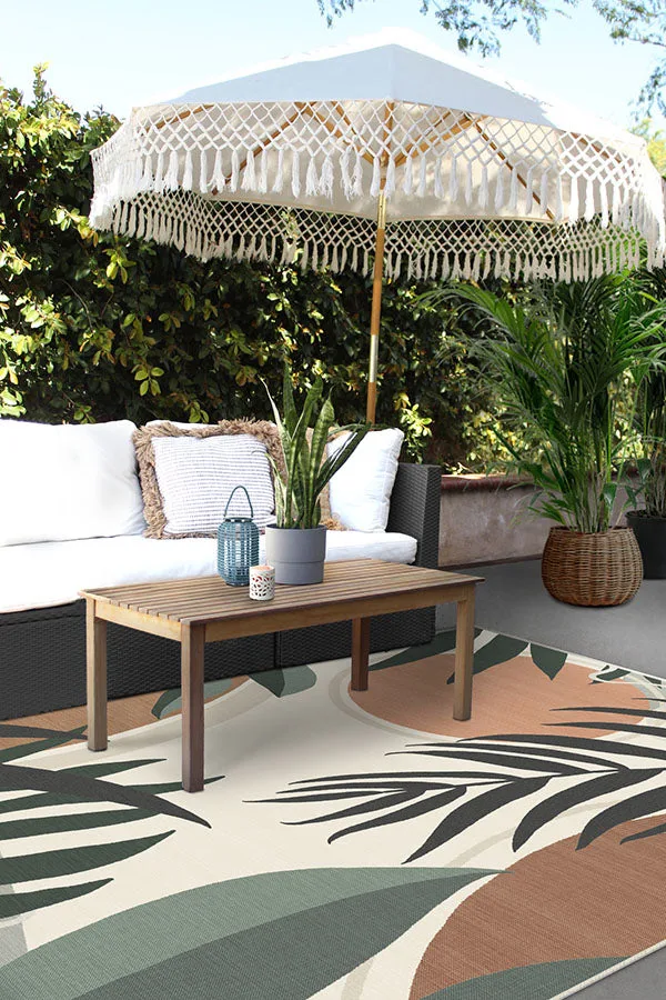 Outdoor Tulum Desert Sage Rug | Ruggable