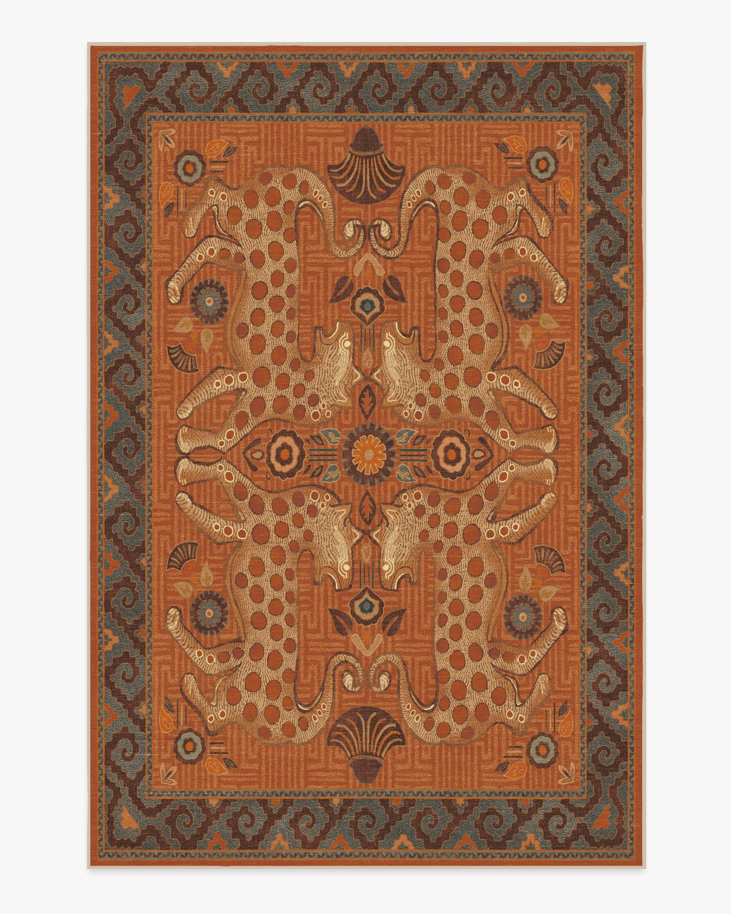 Justina Blakeney Eartha Terracotta Rug | Ruggable
