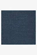 Outdoor Denim Solid Indigo Blue Rug | Ruggable