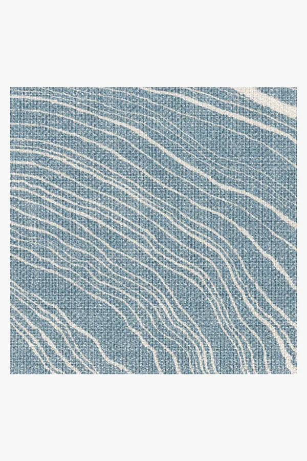 Outdoor Kalder Slate Blue Rug | Ruggable