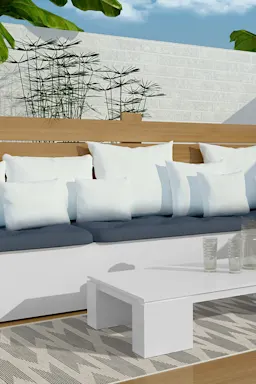 Outdoor Savannah Stone Rug | Ruggable