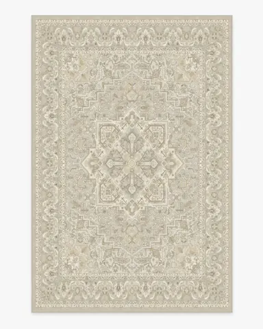 Hendesi Heriz Cream Rug | Ruggable